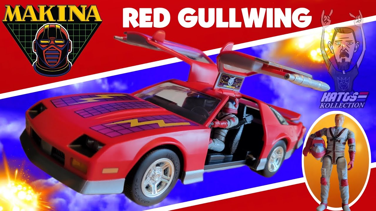Ramen Toy Red Gullwing Review - YouTube
