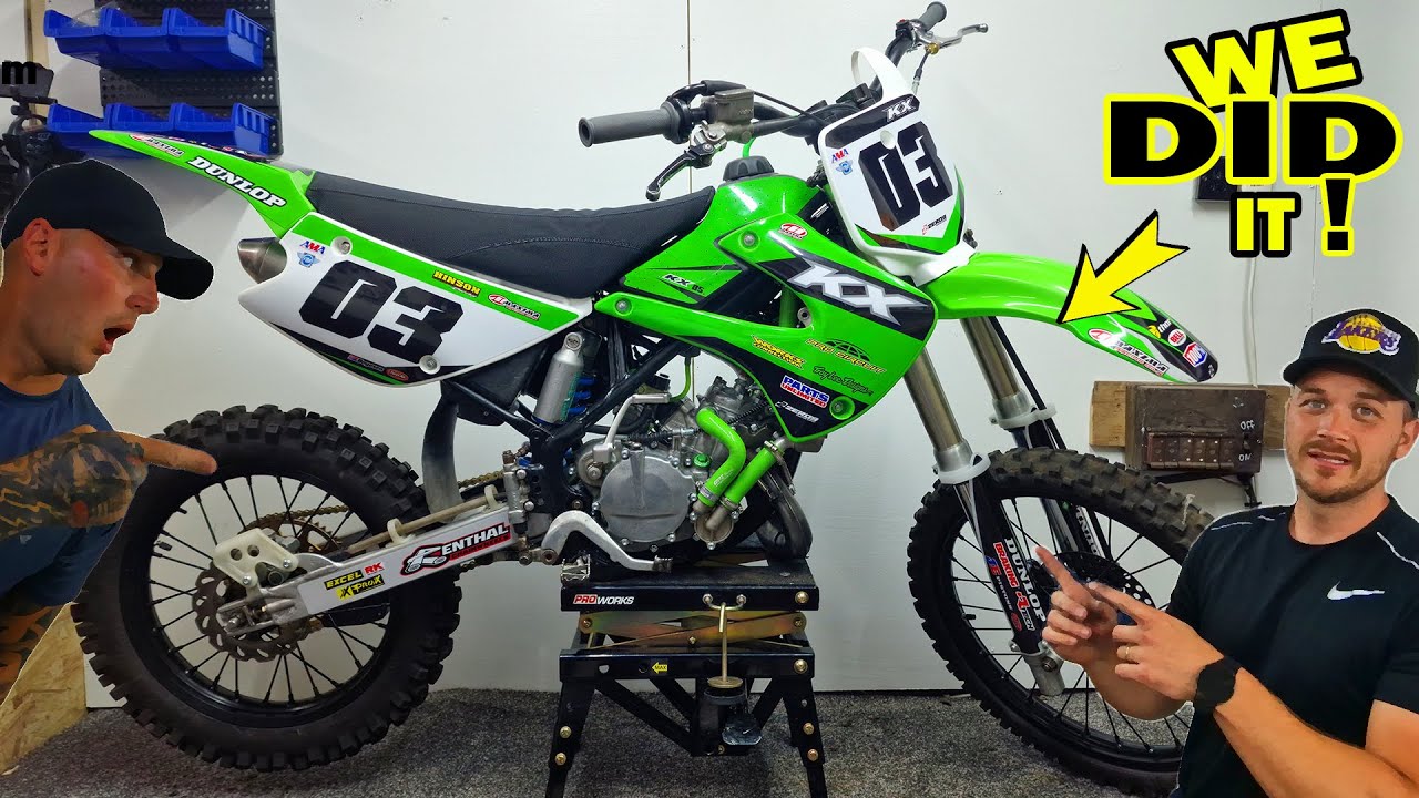 Kawasaki Kx 85 Rebuild END RESULT! - YouTube