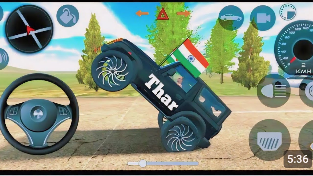 3D game Indian cars singular game thar car game Indian cars singular game // #youtub #gameplay ...