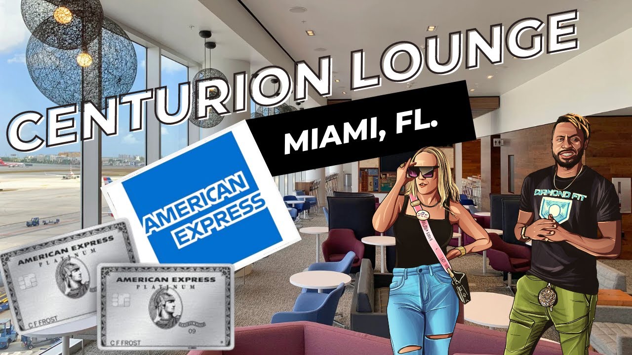 MIA Centurion Lounge - YouTube