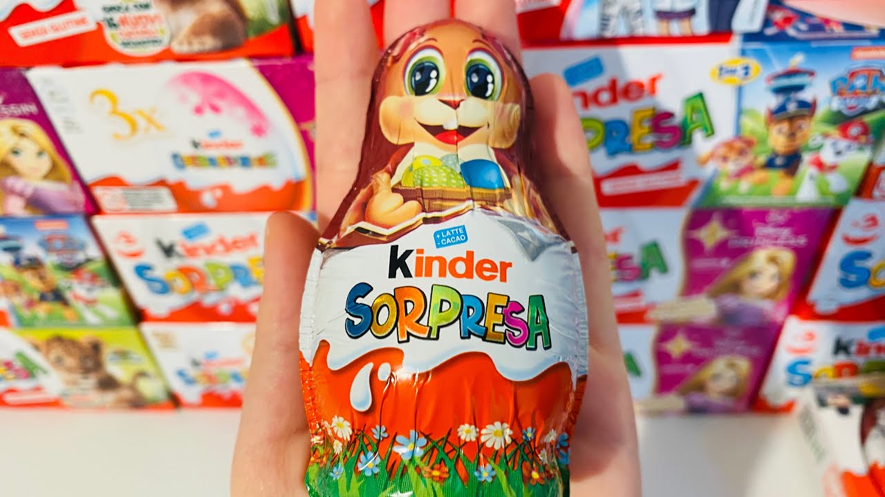 Easter New Collection Kinder Surprise ASMR Unboxing - YouTube