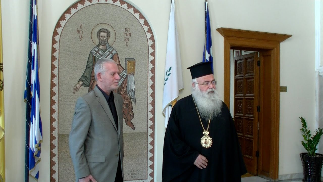 Δηλώσεις Προέδρου ΕΔΕΚ Μαρίνου Σιζόπουλου και Αρχιεπισκόπου Κύπρου, κ.κ ...