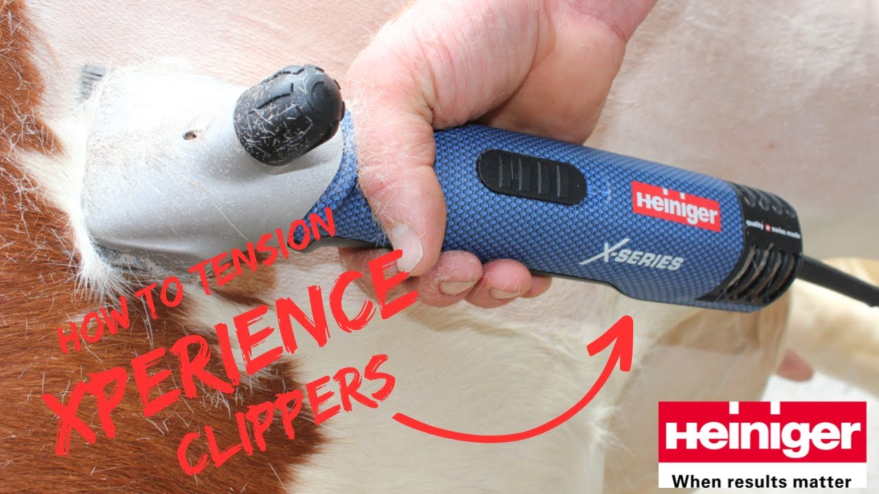 How to tension Heiniger Xperience Clippers - YouTube