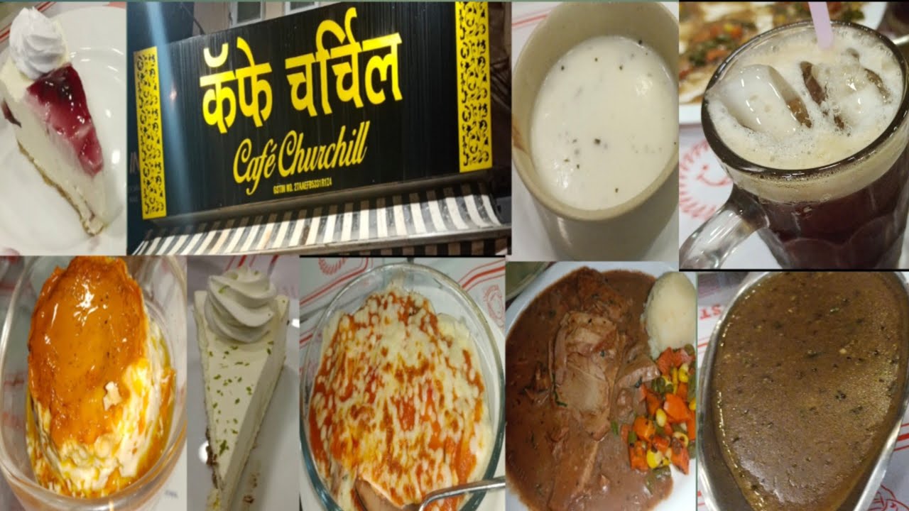 Cafe Churchill at colaba Mumbai/Mumbai street food vlog - YouTube