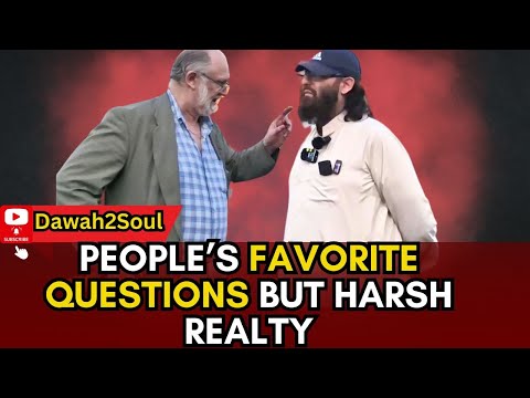 Hard Questions But Bitter Truth! Mustafa & Visitor | Stratford Dawah