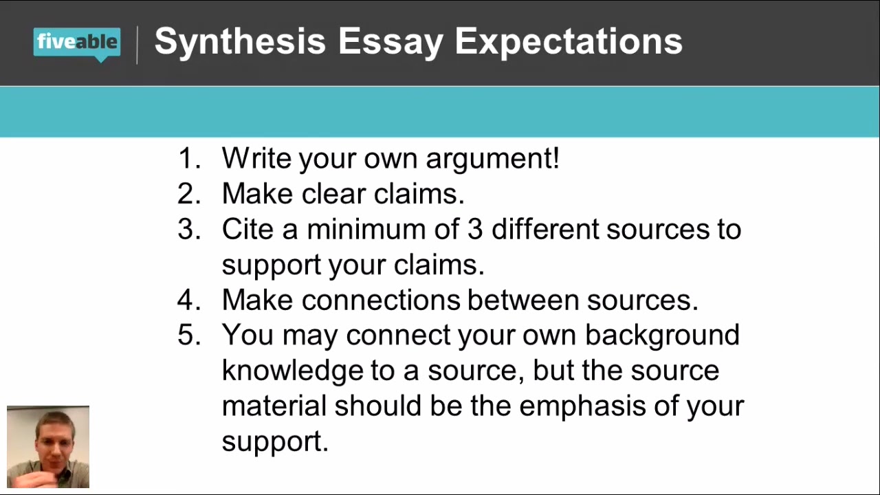 AP Lang - Synthesis, Part II | Fiveable Cram Archive