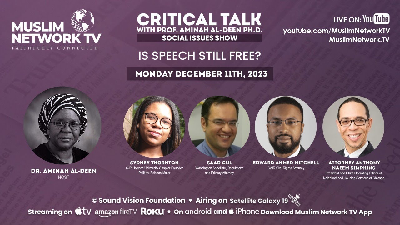 Critical Talk: Is Speech Still Free? - YouTube