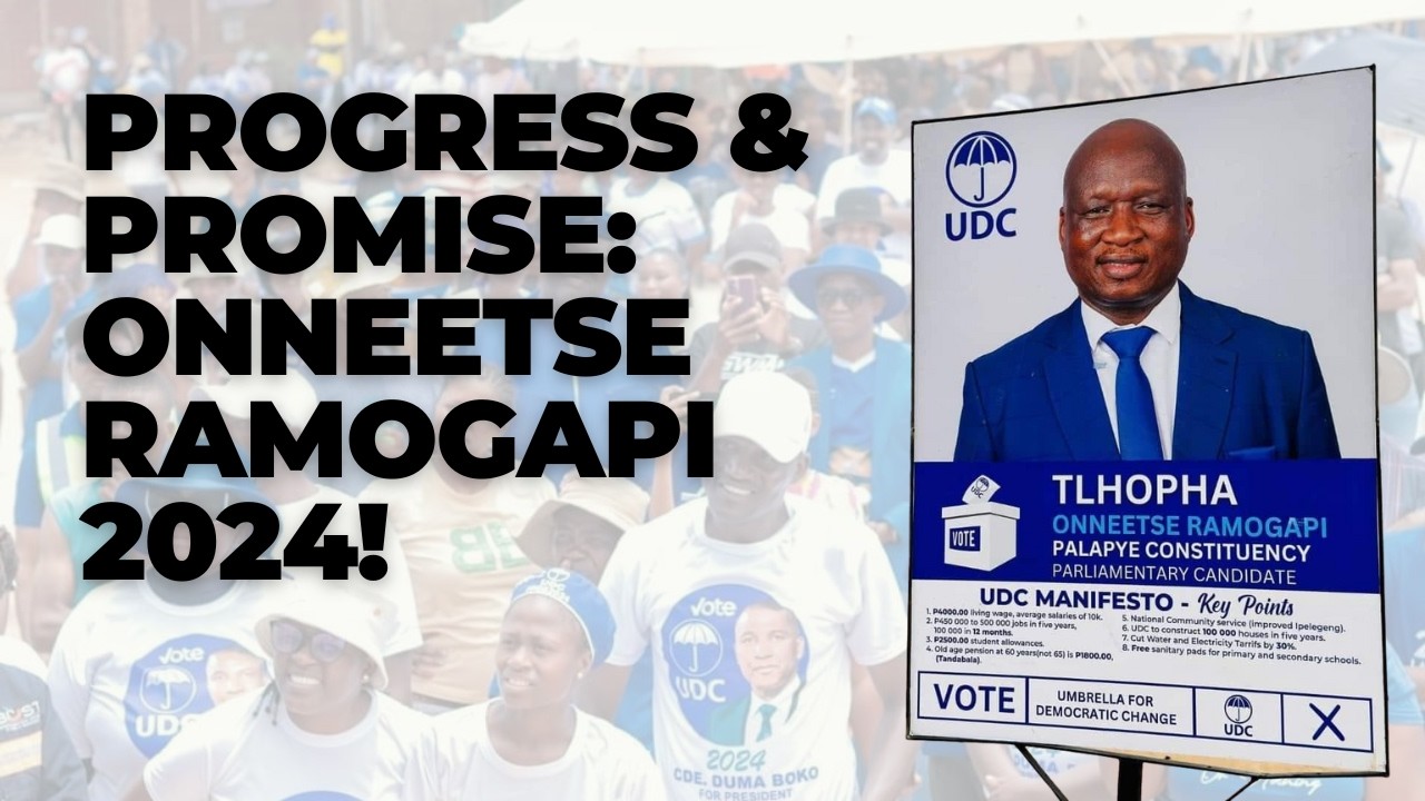 UDC's Onneetse Ramogapi Highlights Key Achievements Ahead of 2024 ...
