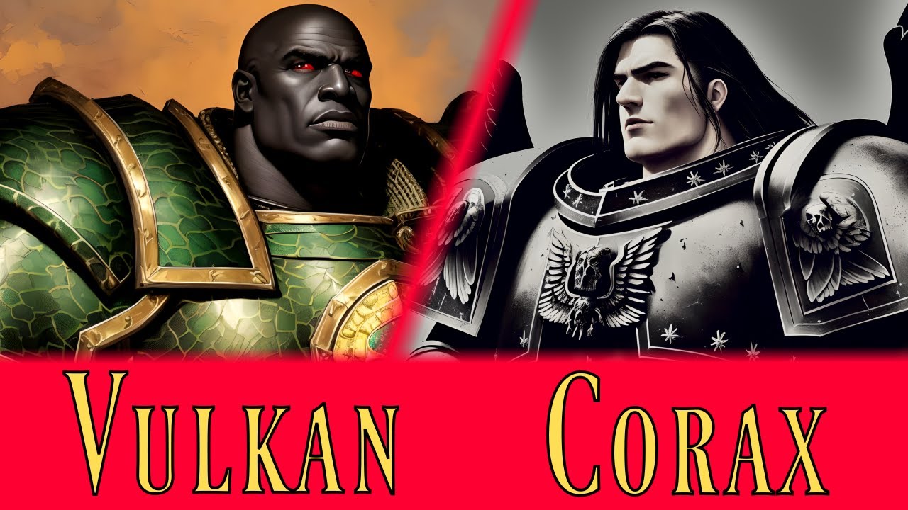VULKAN & CORVUS CORAX - Warhammer 40k Voice Over (VULKAN LIVES) - YouTube
