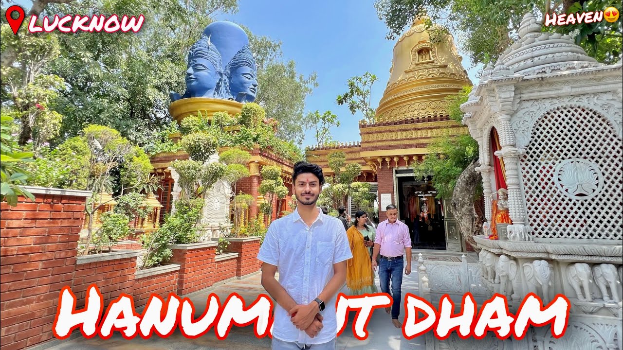 Hanumant Dham Lucknow 😍1 Lakh + Murtiya of Hanuman Ji 😲 - YouTube