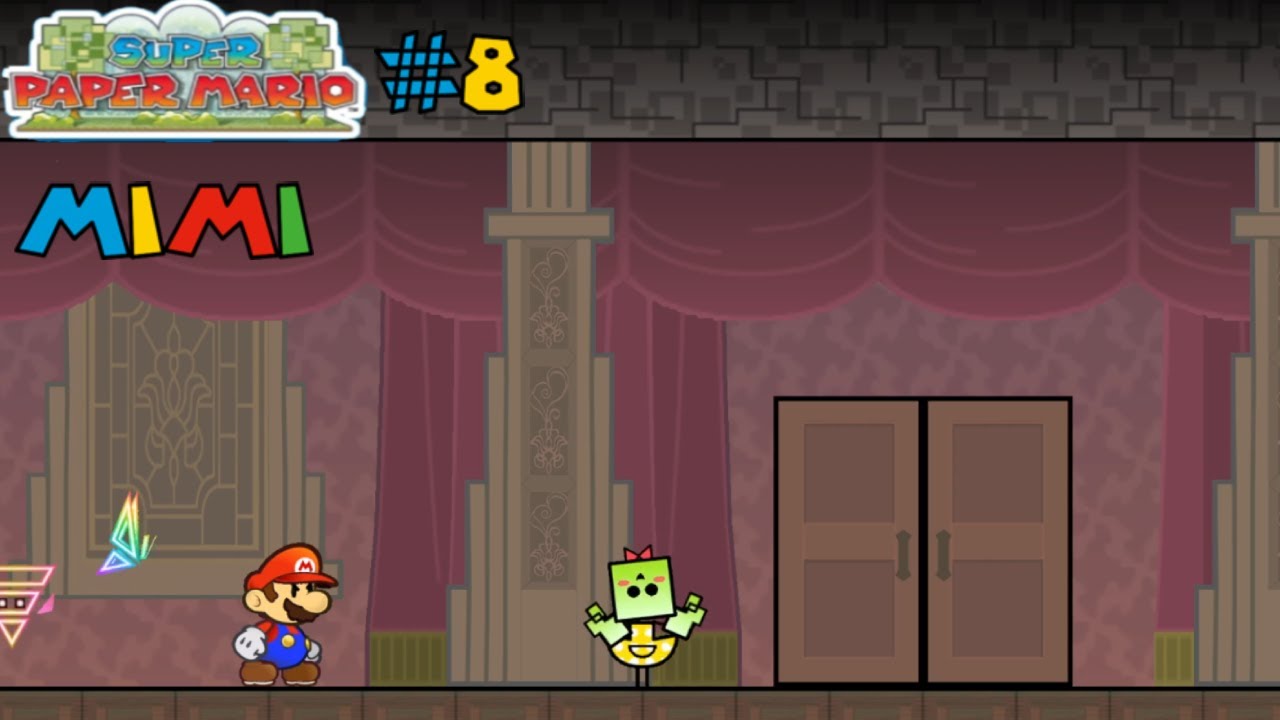 Mimi [Super Paper Mario - parte 8] - YouTube