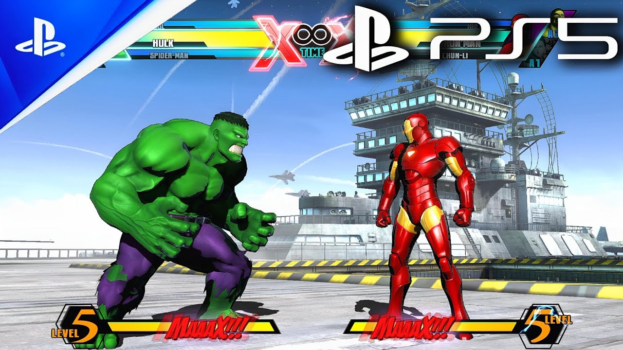 Ultimate Marvel vs Capcom 3 - PS5 Gameplay - YouTube