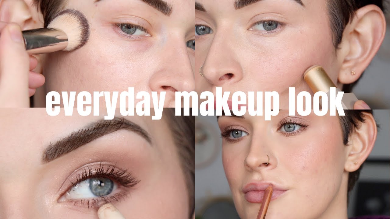 My Current Everyday Makeup Look | Filmed close-up and in natural light ...