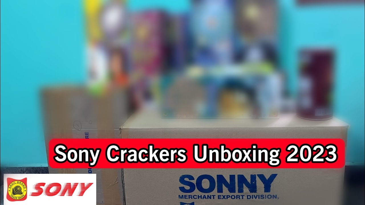 Sony Crackers 2023 Unboxing Video🔥 | Vinayaga Crackers Unboxing 🎆 ...