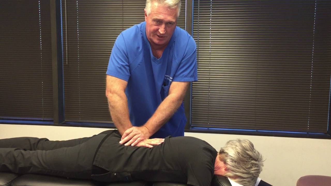 Houston Chiropractor Dr Gregory Johnson Adjust Wife Office Manager ...