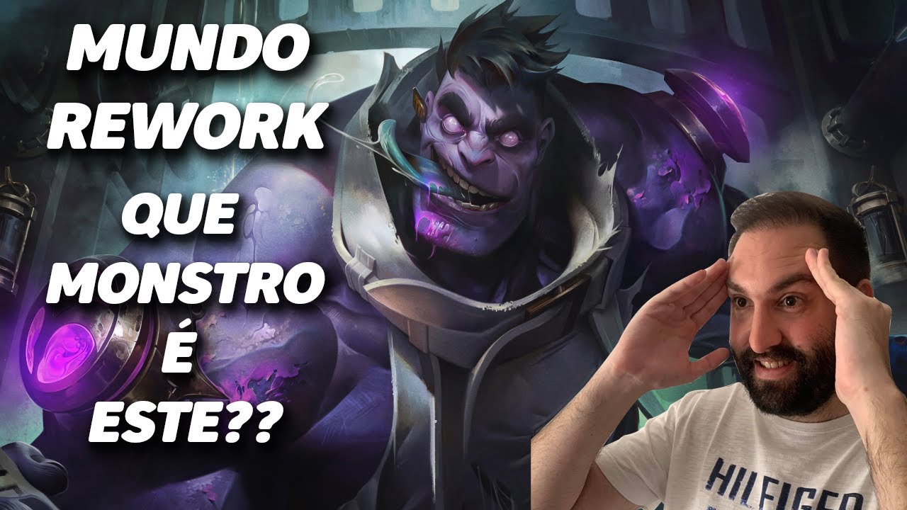 DR. MUNDO REWORK | Novas Habilidades e Visual - YouTube
