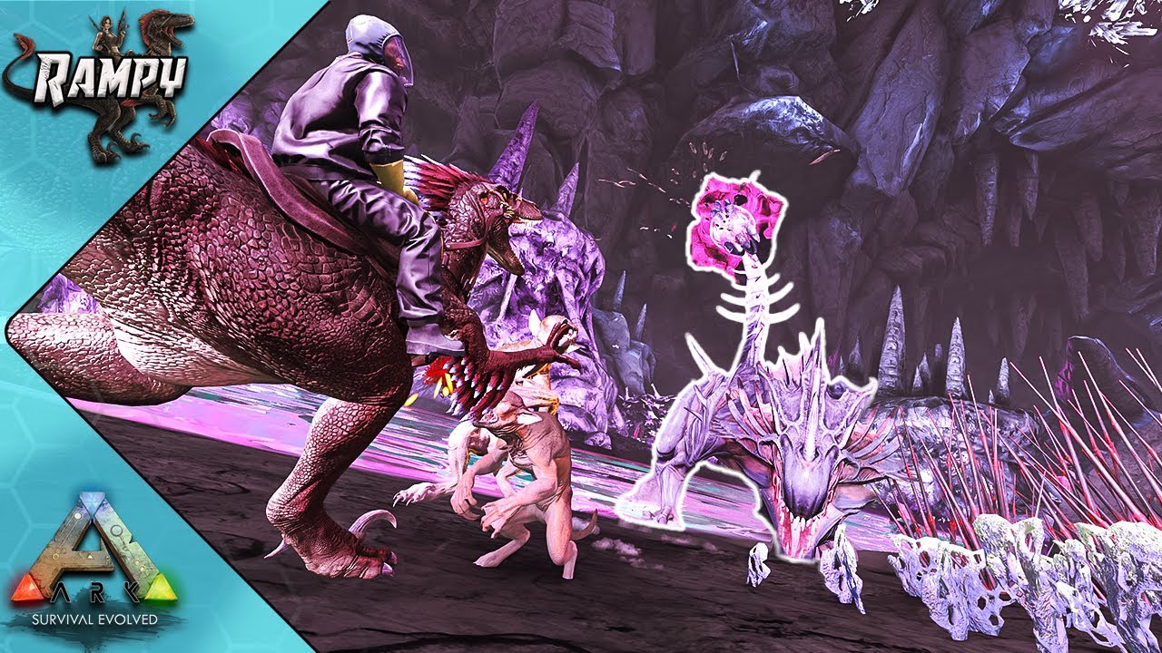 Ark Radiation Cave With Just Raptors | ARK Raptors Evolved S2 E12 - YouTube