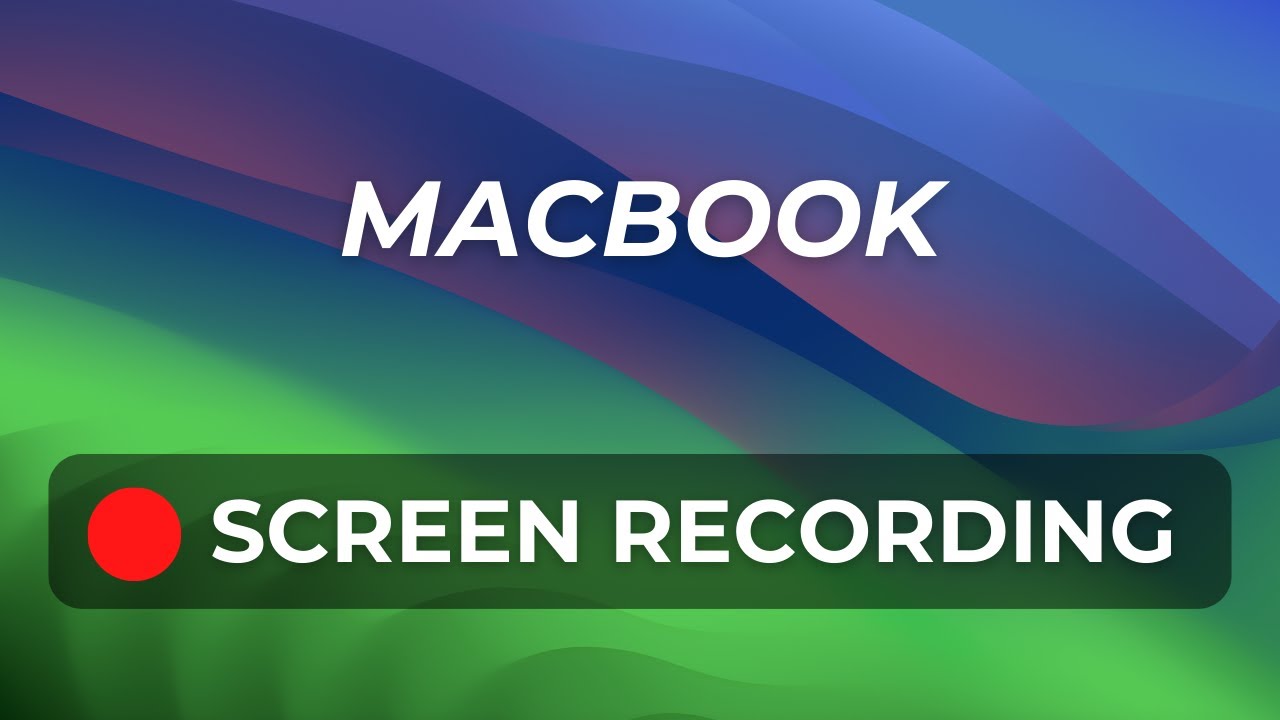 How to Screen Record on Mac? (MacOS Sonoma) - YouTube