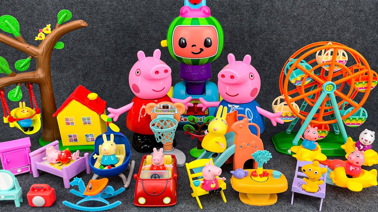 Ultimate ASMR PEPPA PIG COLLECTION Oddly Satisfying Unboxing | TOY ...