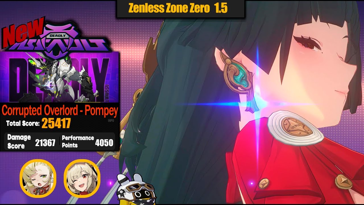 New Deadly Assault: Corrupted Overlord Pompey - M0 Astra Sup W/ Burnice ...