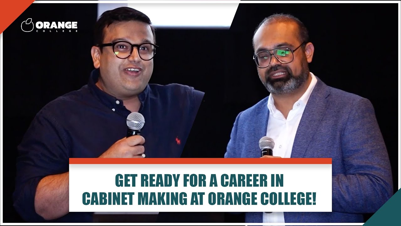 Get READY for a CAREER in Cabinet Making at Orange College! - YouTube