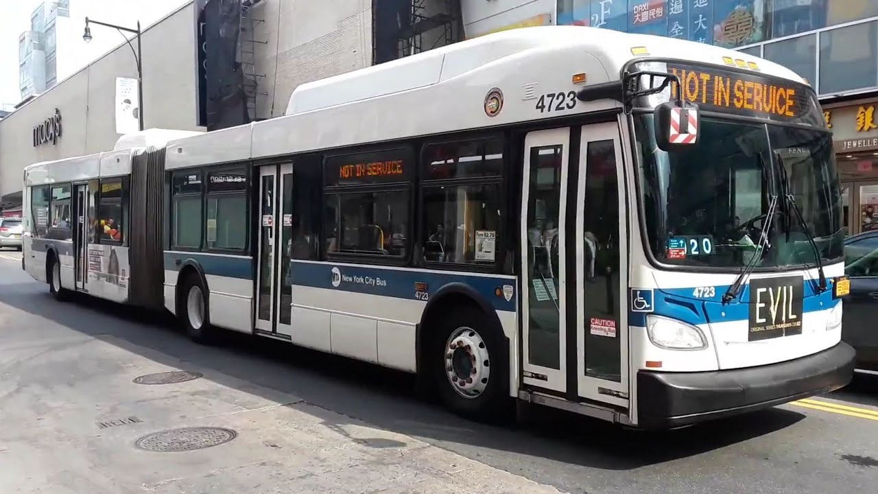 MTA: 2012 New Flyer XD60 "Xcelsior" Articulated Low Floors [4723]/[4736 ...