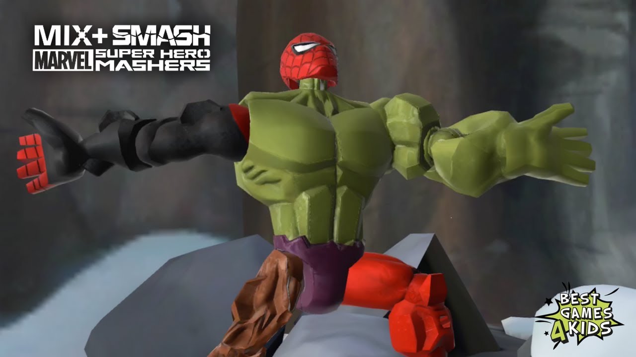Mix+Smash: Marvel Super Hero Mashers #5 | NEW Mash-up SPIDER-MAN + HULK ...