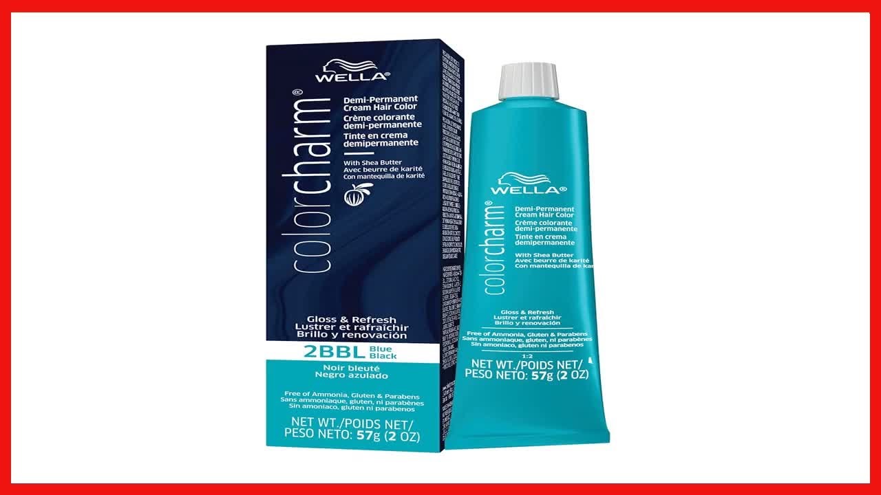 Great product - Wella ColorCharm Demi Permanent Hair Color, 2BBL Blue ...