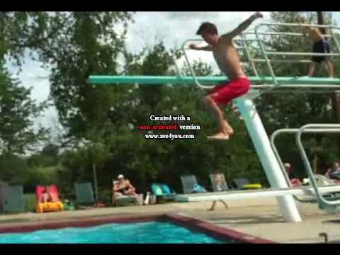 diving board tricks - YouTube