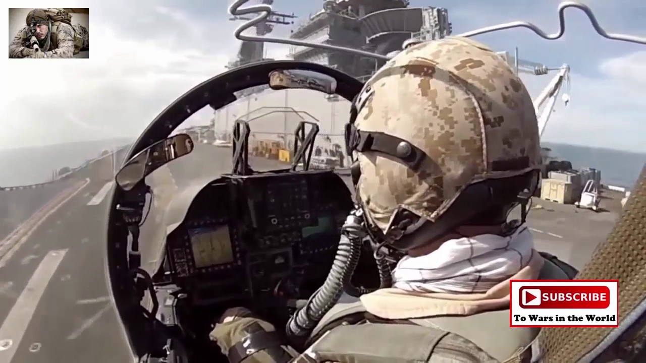 Carrier Pilots Takeoff & Land • Cockpit View - YouTube
