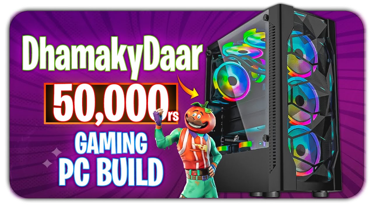 BEST BUDGET GAMING PC BUILD🔥IN 50000 2024 - YouTube