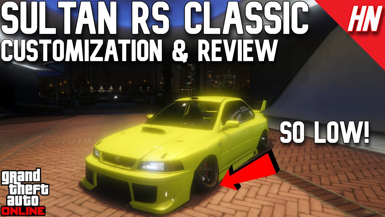 NEW Karin Sultan RS Classic Customization & Review | GTA Online - YouTube