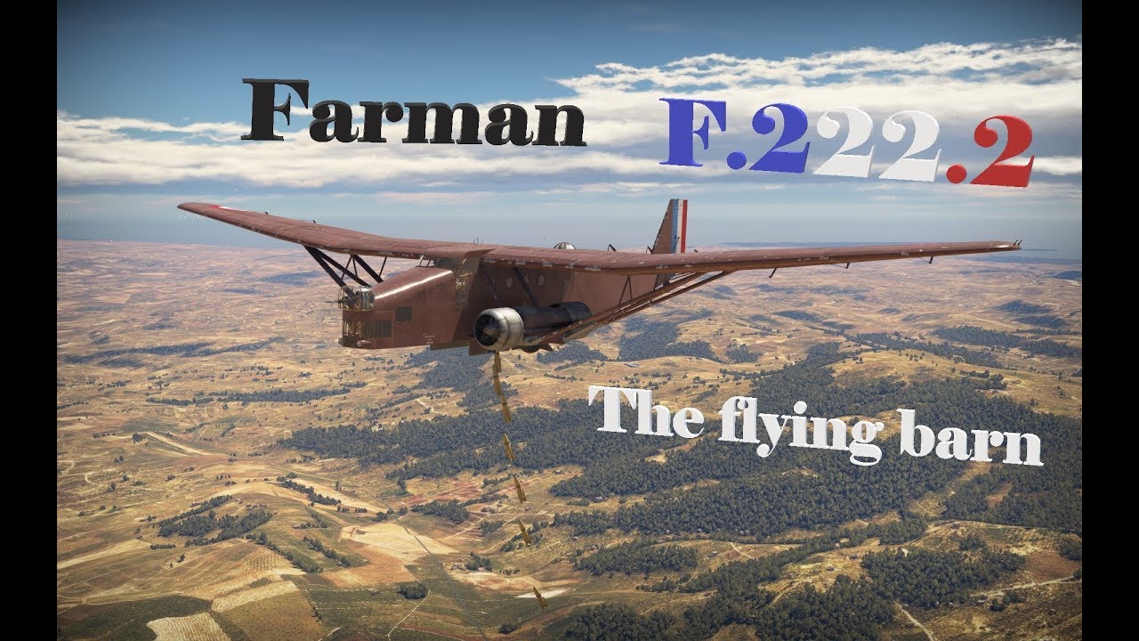 Farman F.222.2 // SB Gameplay // The heaviest of all low tier bombers ...