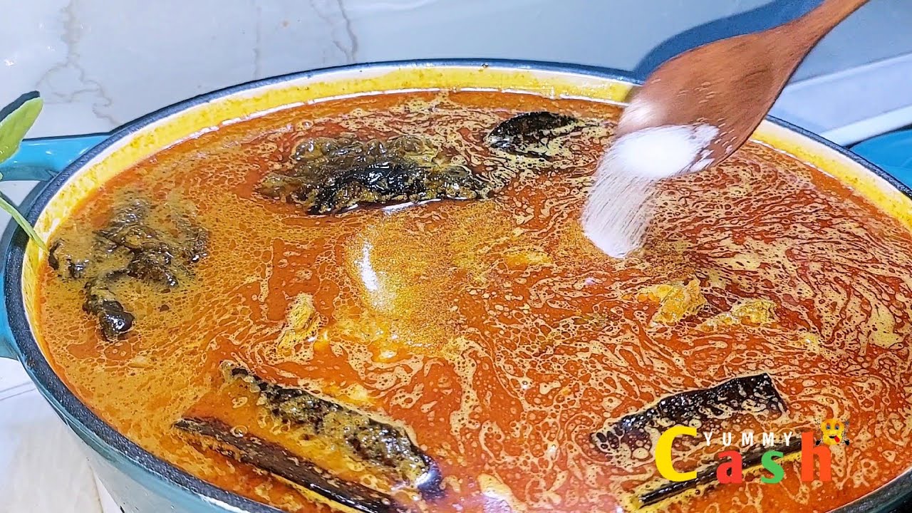 ab3nkwan recipe !| HOW TO MAKE PERFECT GHANA PALM NUT SOUP | GHANA FOOD ...