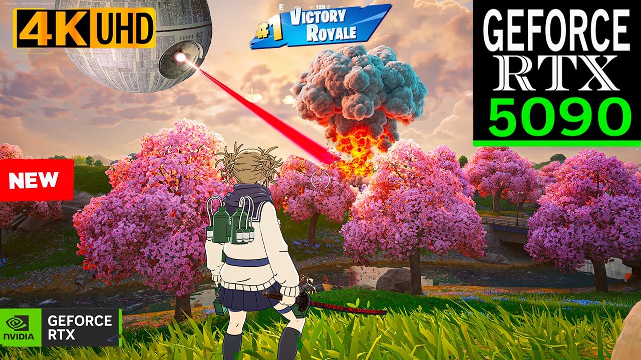 Fortnite My Hero Academia Gameplay | RTX 5090 4K Max Graphics + Ray ...
