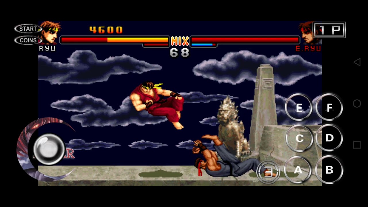 street fighter 2 mix ryu vs evil ryu - YouTube