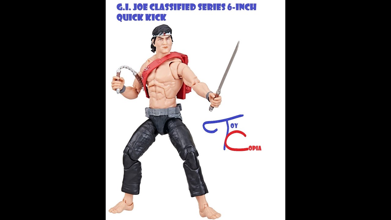 Action figure review and unboxing of G.I. Joe Classified Series Quick ...
