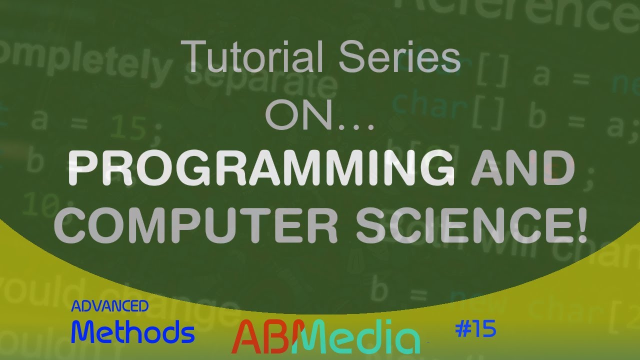 Basics Of Programming 15 Method Techniques Value Reference Types basics-of-programming-15-method-techniques-value-reference-types