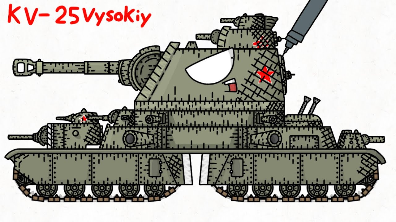 Speed paint KV-25V - cartoon about painting - 400 subcribers special ...