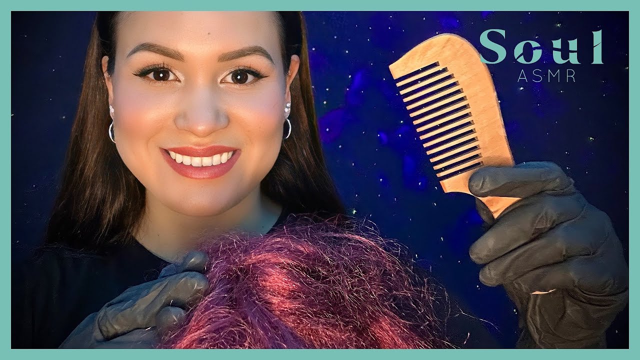 asmr masaje de cabeza que te derretirá el cerebro 🧠 | Soul ASMR - YouTube