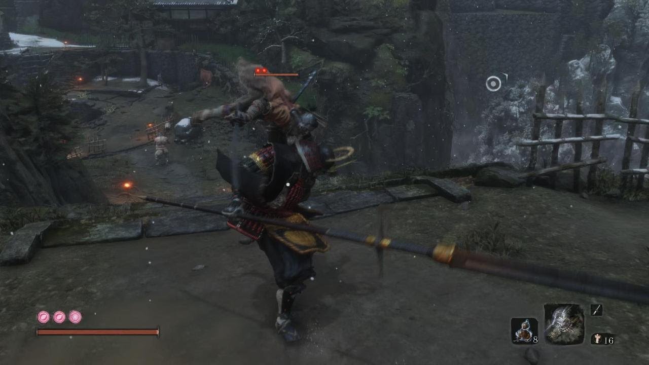 Sekiro: Shadows Die twice seven spear guy - YouTube