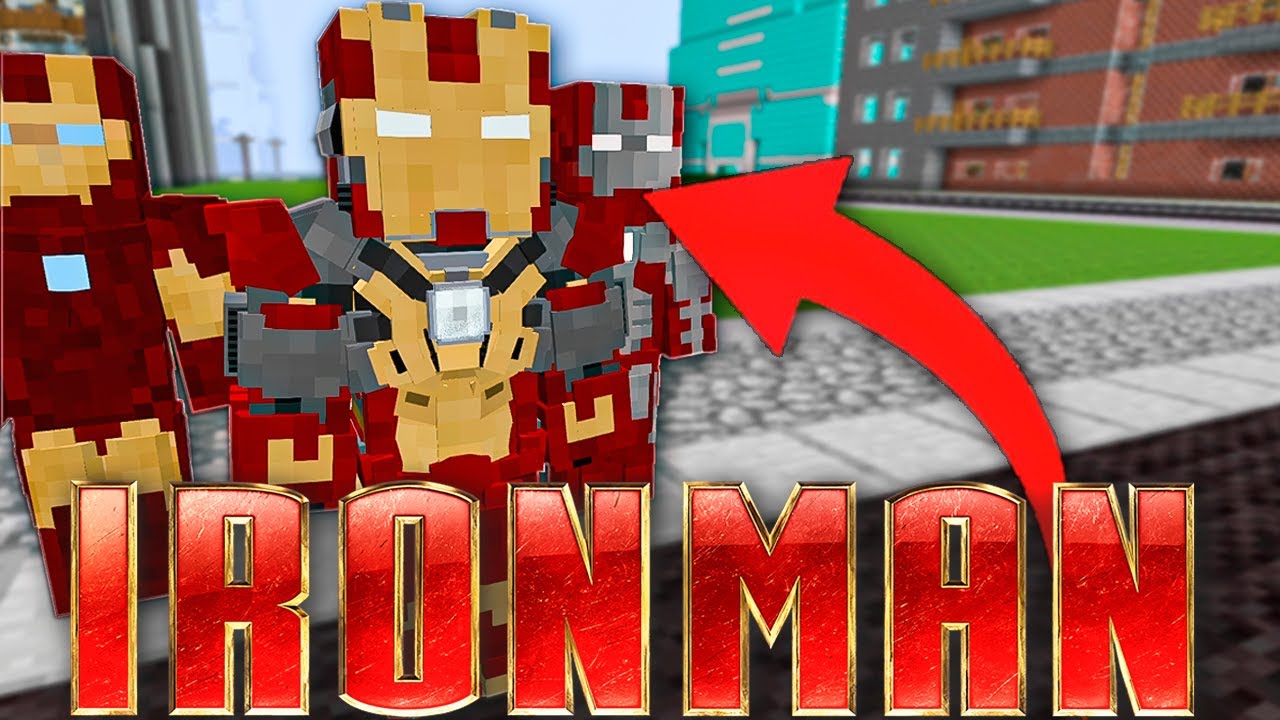 The Best Iron Man Suits in Minecraft - YouTube
