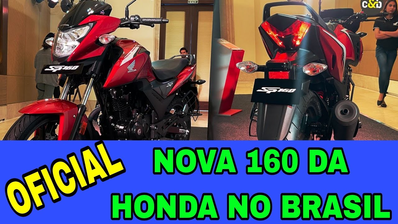 Nova Honda 160 é REGISTRADA no Brasil! - YouTube