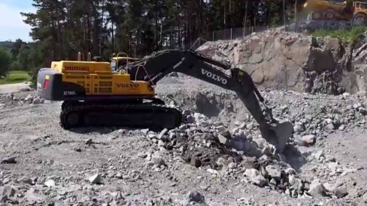 Volvo Ec700 demo - YouTube