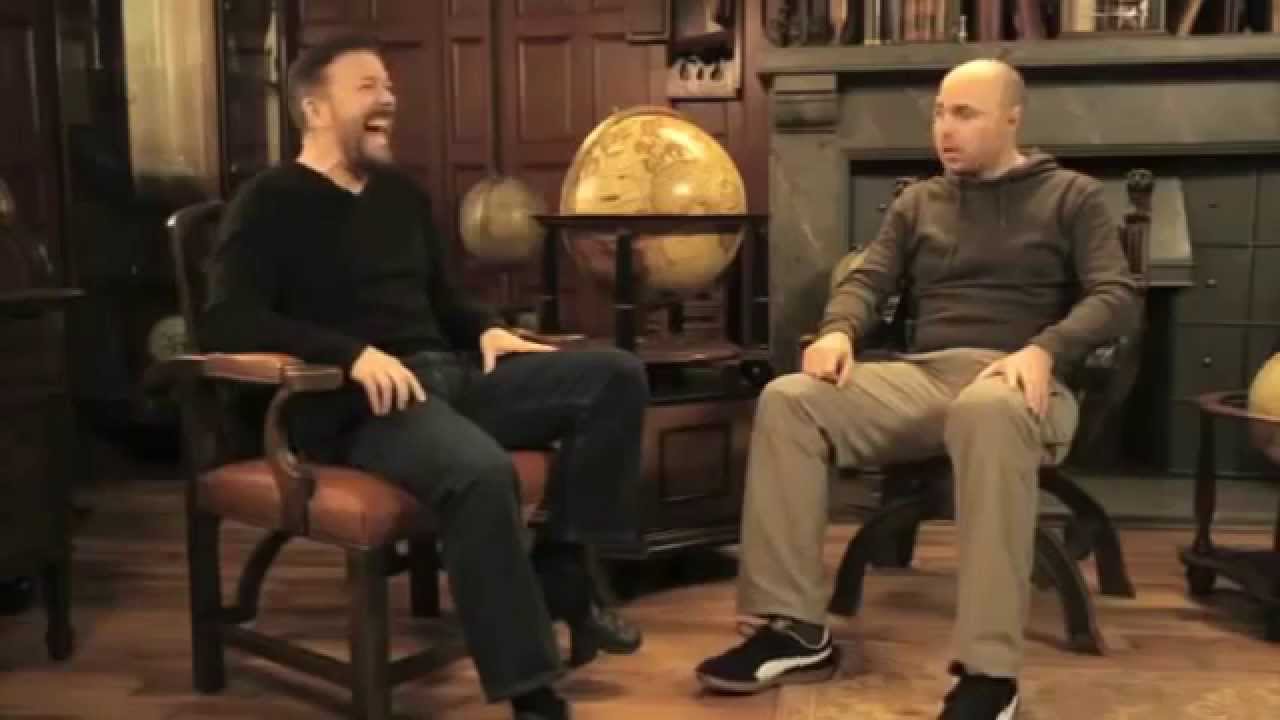 Learn English With Ricky Gervais/ShortList Interview - Ricky Gervais ...