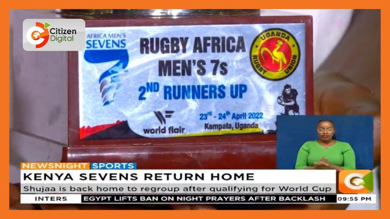 Kenya Sevens team Shujaa is back home to regroup after qualifying for ...