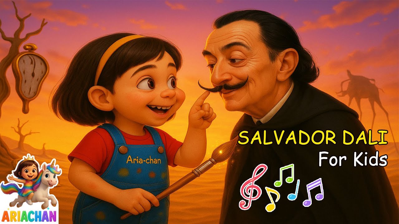 Aria Meets Salvador Dali | Salvador Dali for Kids | Emotional ...