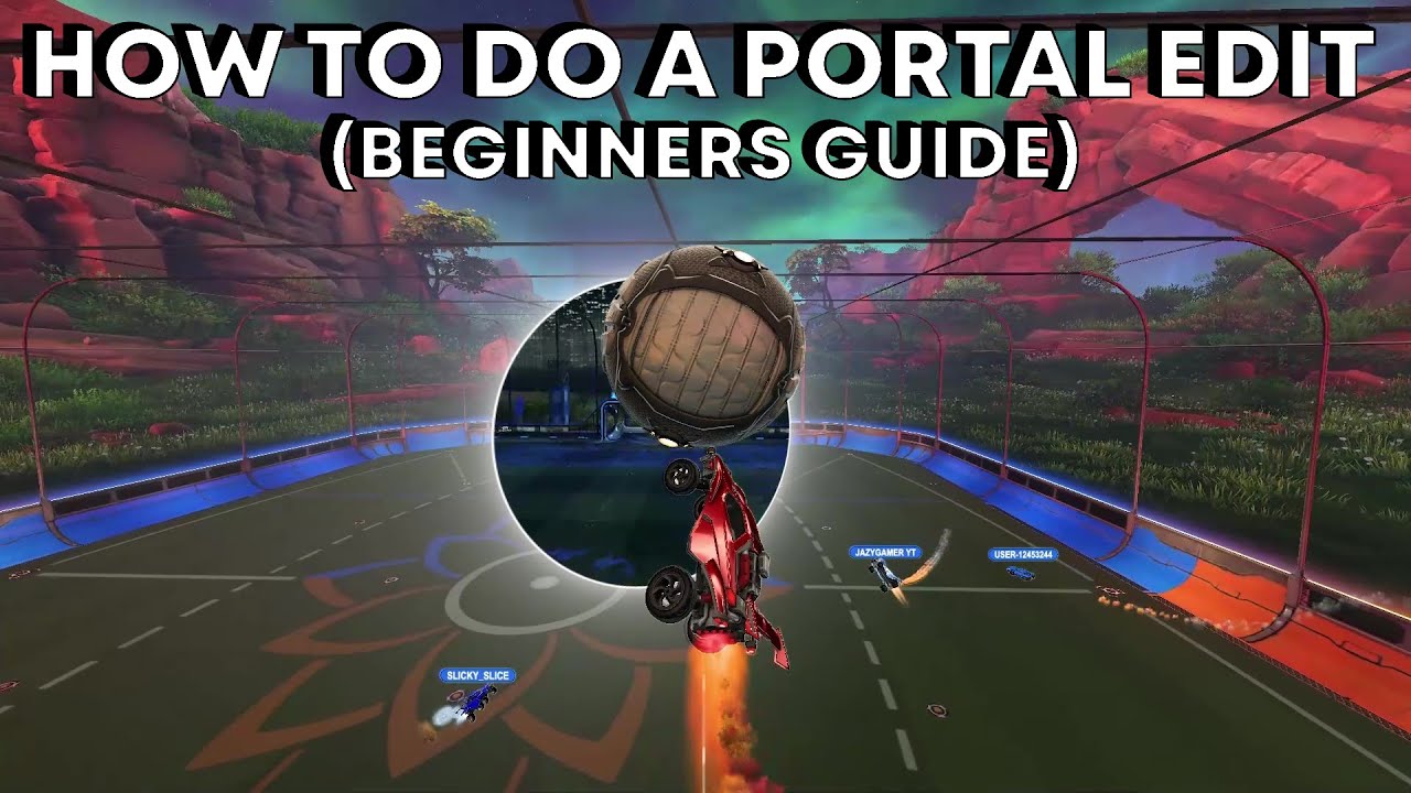 How to do a portal edit for Rocket League in After Effects (beginners ...