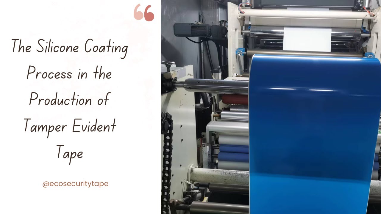 The Silicone Coating Process in the Production of Tamper Evident Tape ...