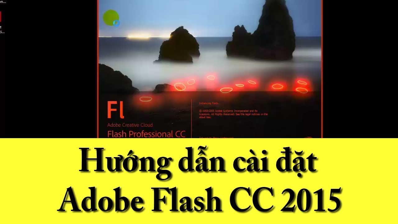 Hướng dẫn cài đặt Adobe Flash CC 2015 - YouTube